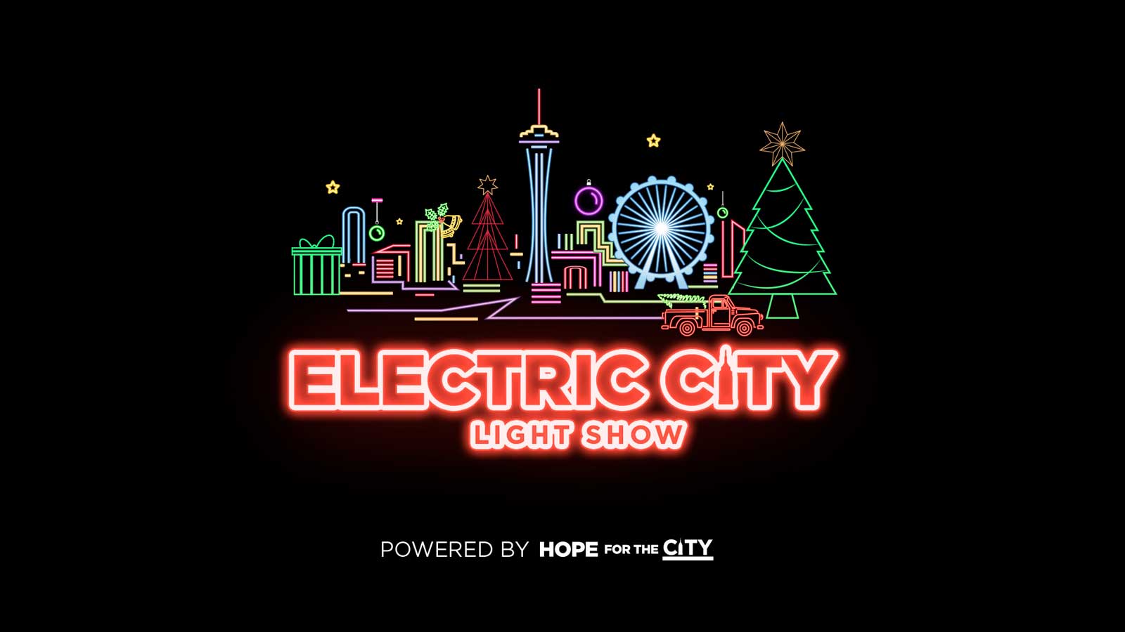 Electric City Light Show | Henderson’s Drive-Thru Christmas Lights